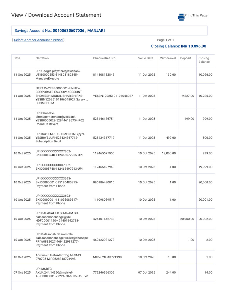 Welcome To HDFC Bank NetBanking | PDF | Services (Economics ...
