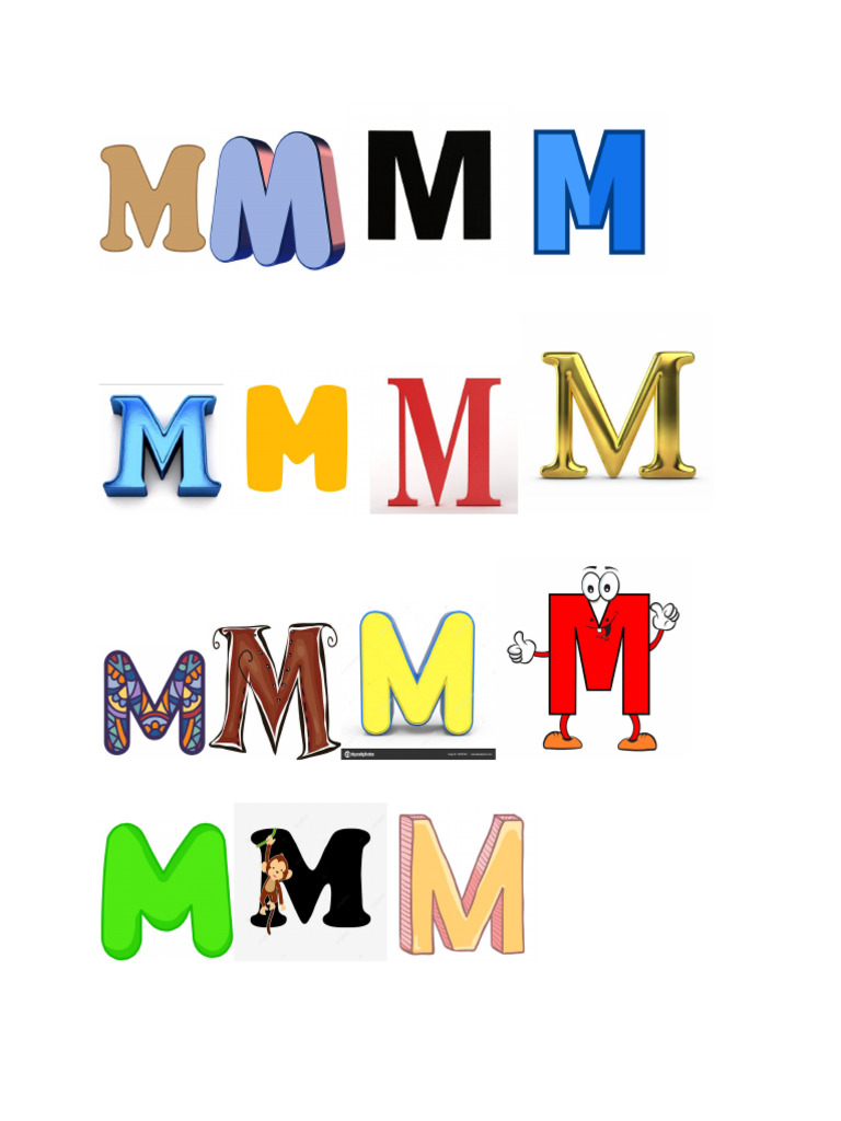 Letra M | PDF