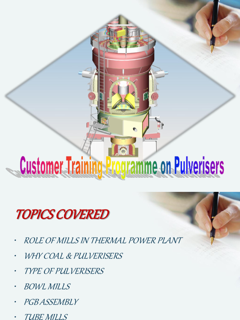 Bowl Mills PPT Bhel | PDF | Gear | Mechanical Engineering