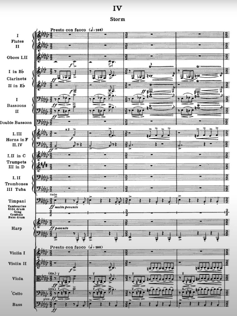 Britten Storm Full Score | PDF