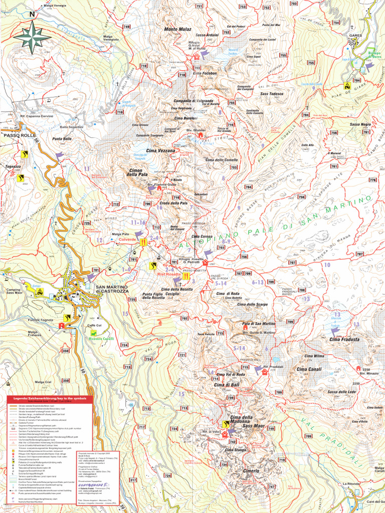 Mappa Sentieri | PDF