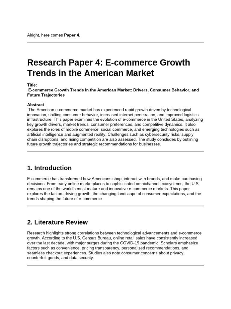 Alright, Here Comes Paper 4 | PDF | E Commerce | Online Shopping