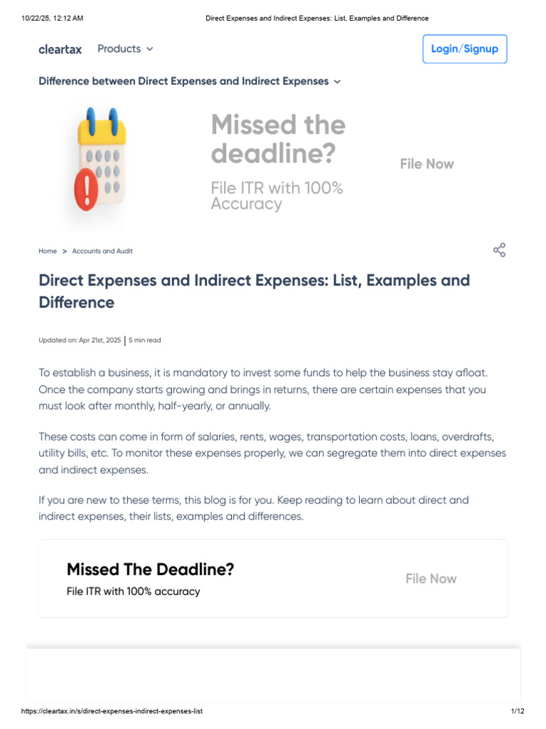 EXP2 | PDF | Expense | Cost Of Goods Sold