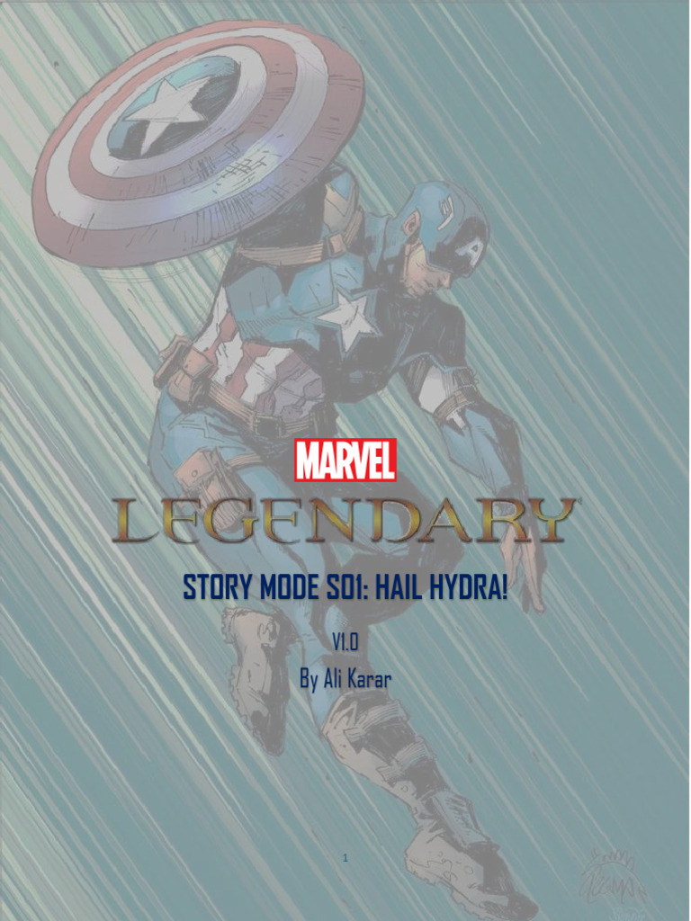 Marvel Legendary Story Mode S1 | PDF | Marvel Comics | Marvel Comics ...