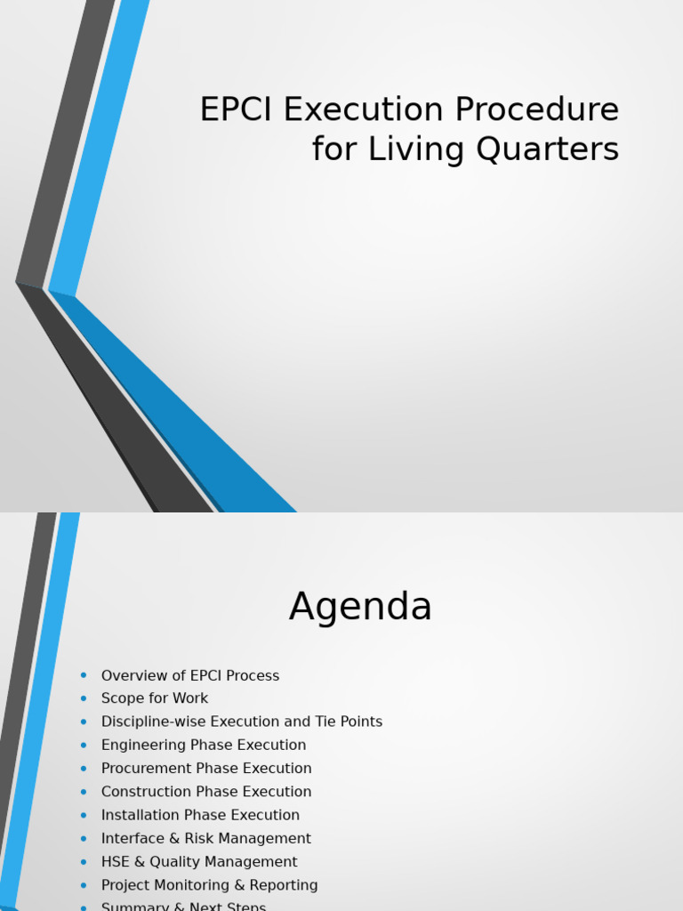 EPCI - Execution - Procedure Updated | PDF | Specification (Technical Standard) | Pipe (Fluid ...