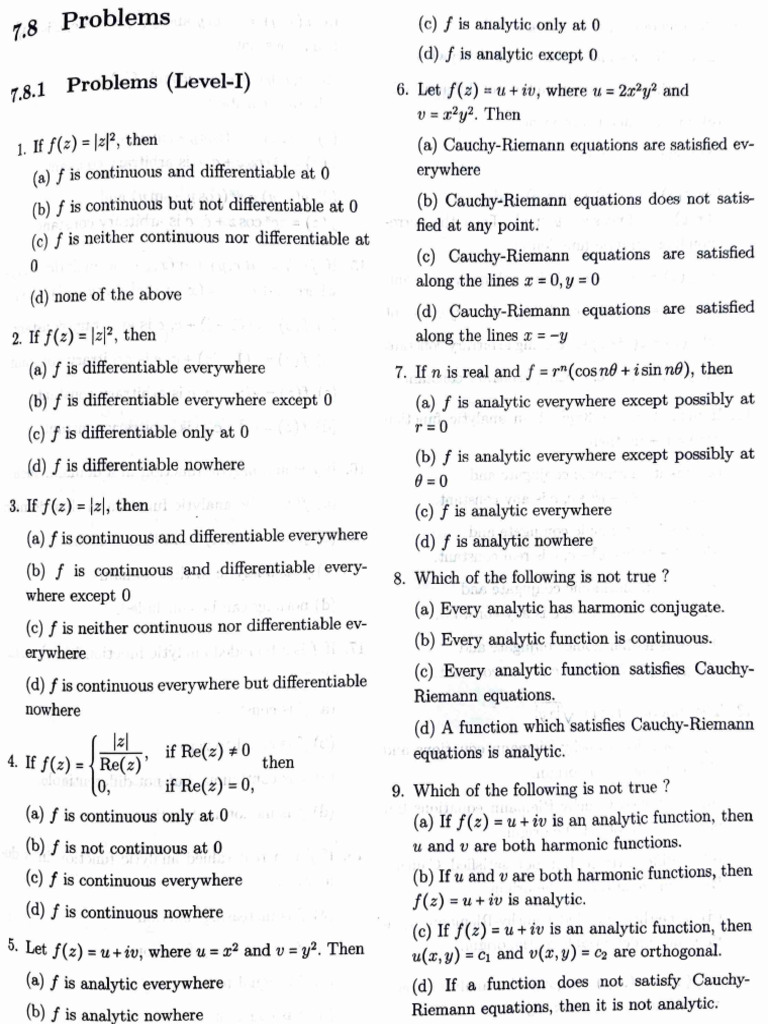 186Q [Complex Analysis]_41624911_2025_11_06_16_33 | PDF | Mathematical ...