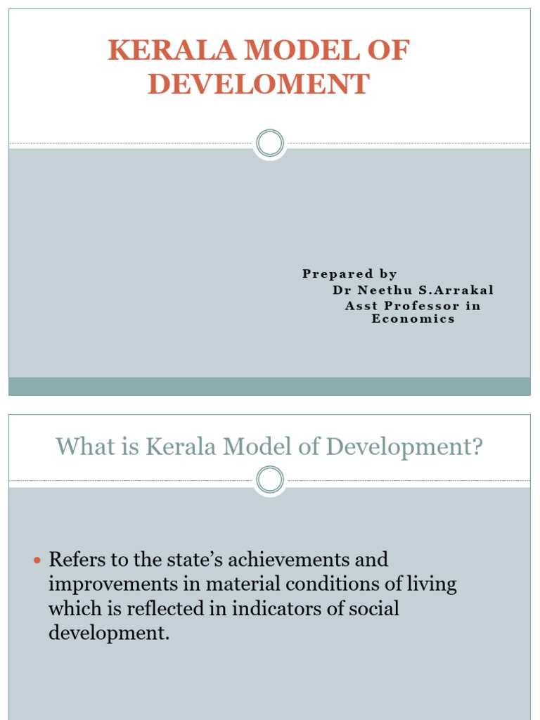 Kerala Model of Development Explained | PDF | Kerala | Economies