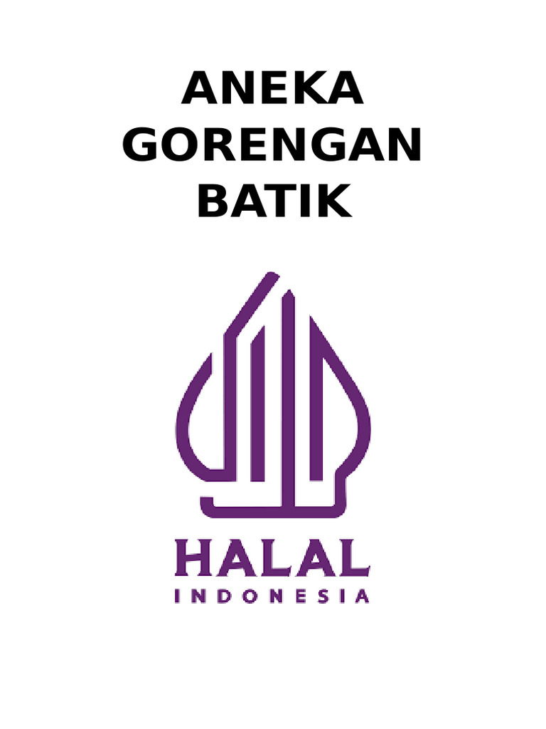Template Logo Halal | PDF