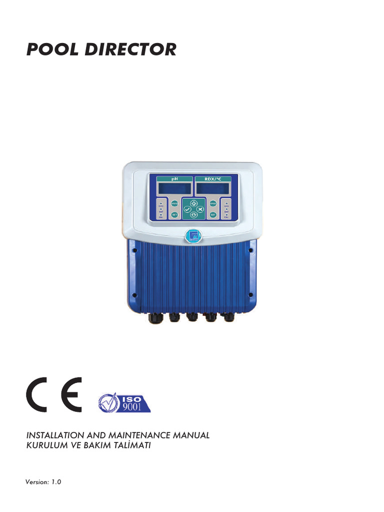 Pool Director | PDF | Alternating Current | Pipe (Fluid Conveyance)