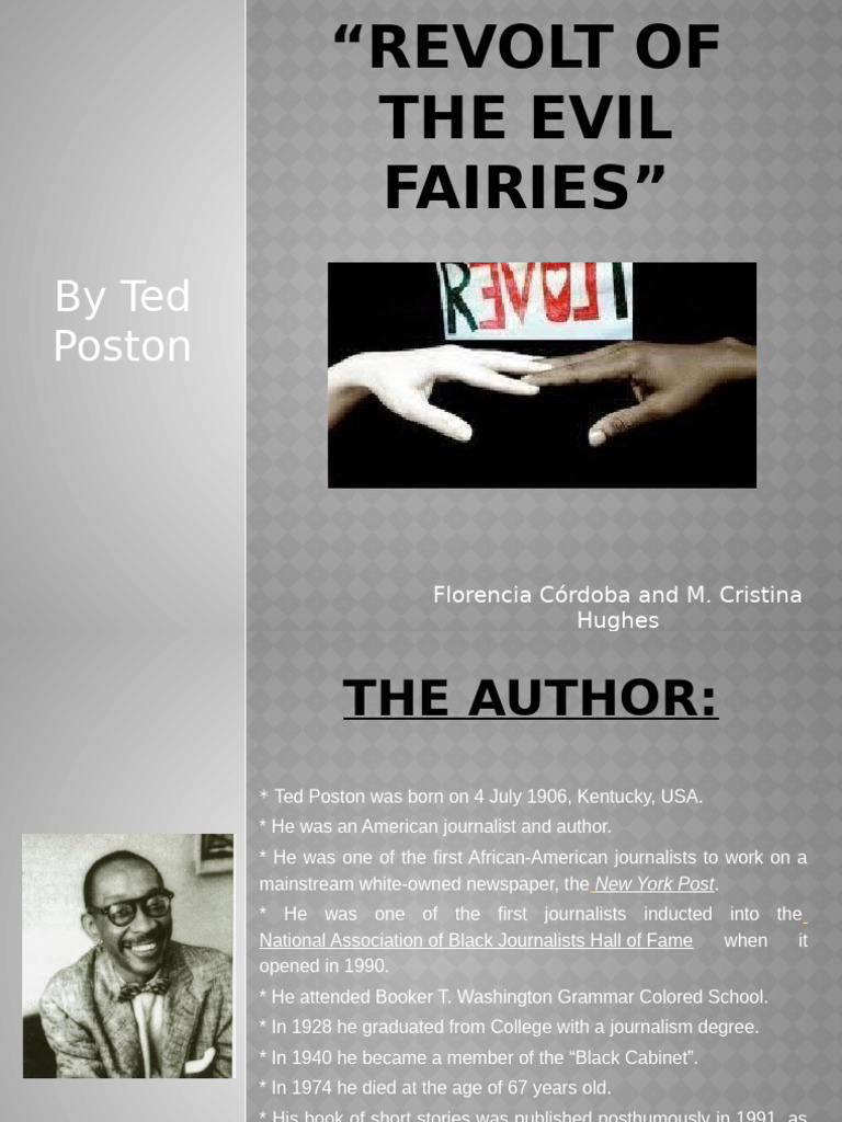 Racial Discrimination in "Evil Fairies" | PDF | Racism | Discrimination ...