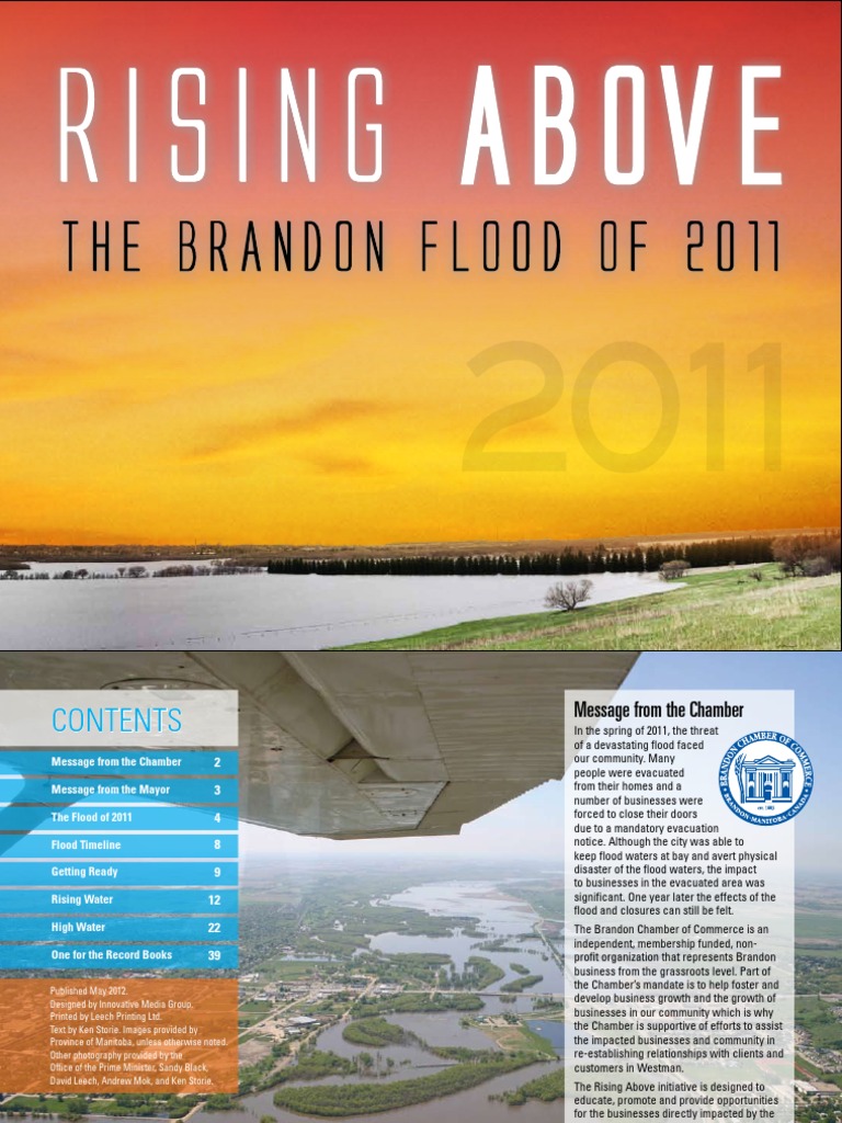 Rising Above - Brandon Flood of 2011 | PDF | Funeral | Nature