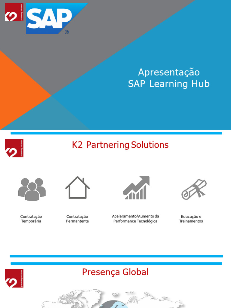 Vantagens do SAP Learning Hub | PDF