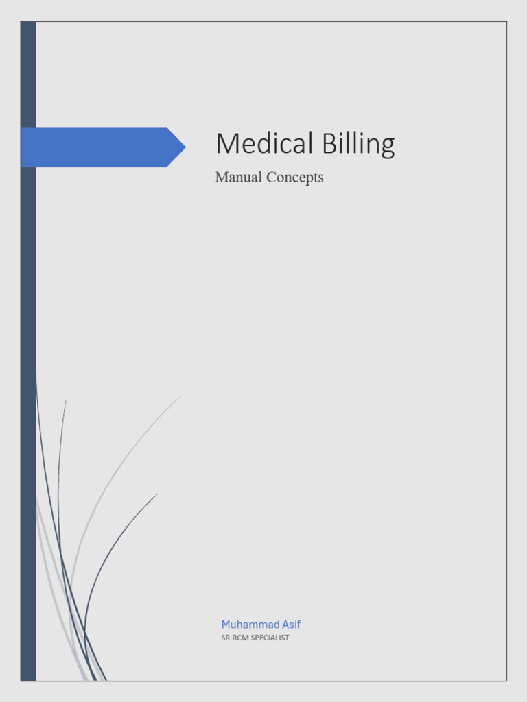Manual Concepts of Medical Billing | PDF | Medicare (United States ...