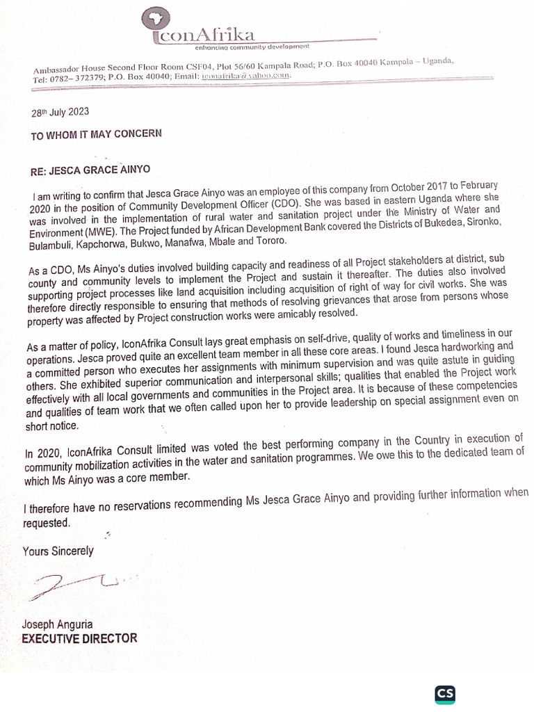 Recommendation Letter (1) | PDF