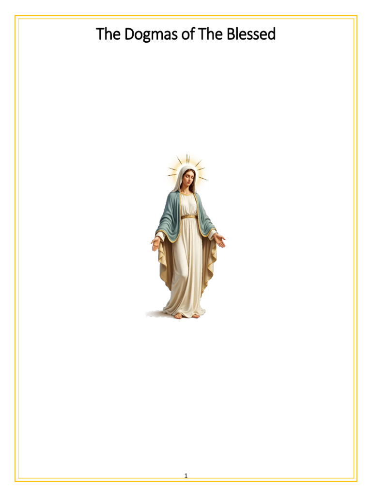 The Dogmas of The Catholic Church Bilingual | PDF | Dogma | María ...