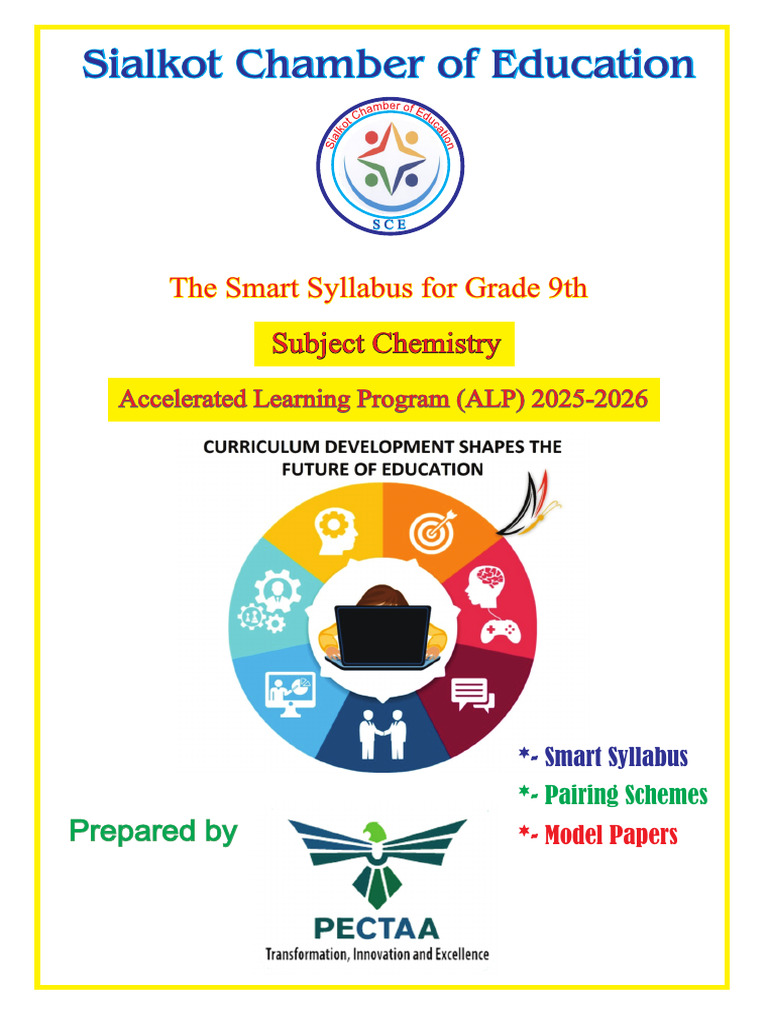 9th Grade Chemistry Smart Syllabus 2025 | PDF