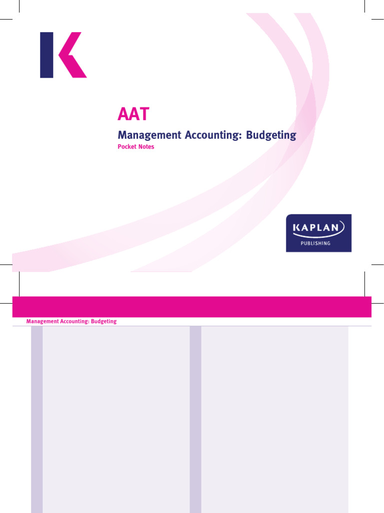 MABU Aat Management Accounting Budgeting | PDF | Forecasting | Marketing