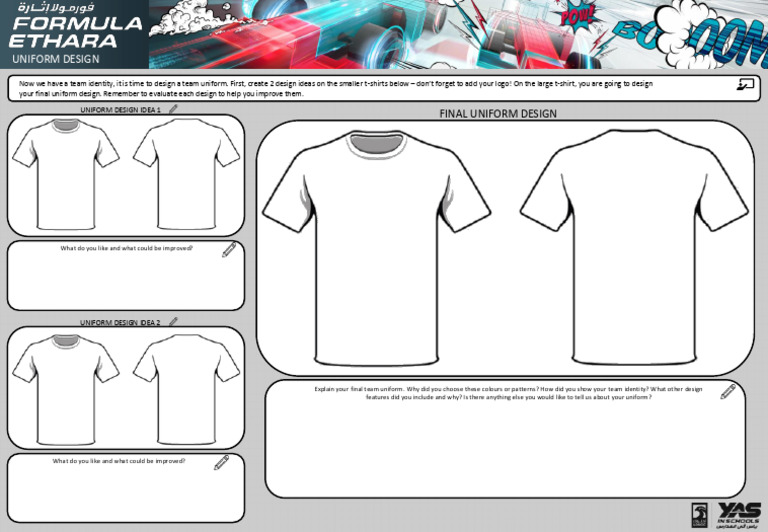 Formula Ethara - Uniform Design Template | PDF