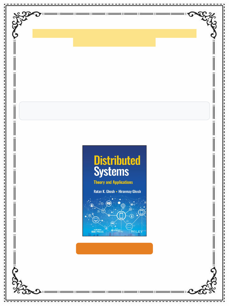 Distributed Systems Theory and Applications 1st Edition Ratan K. Ghosh ...