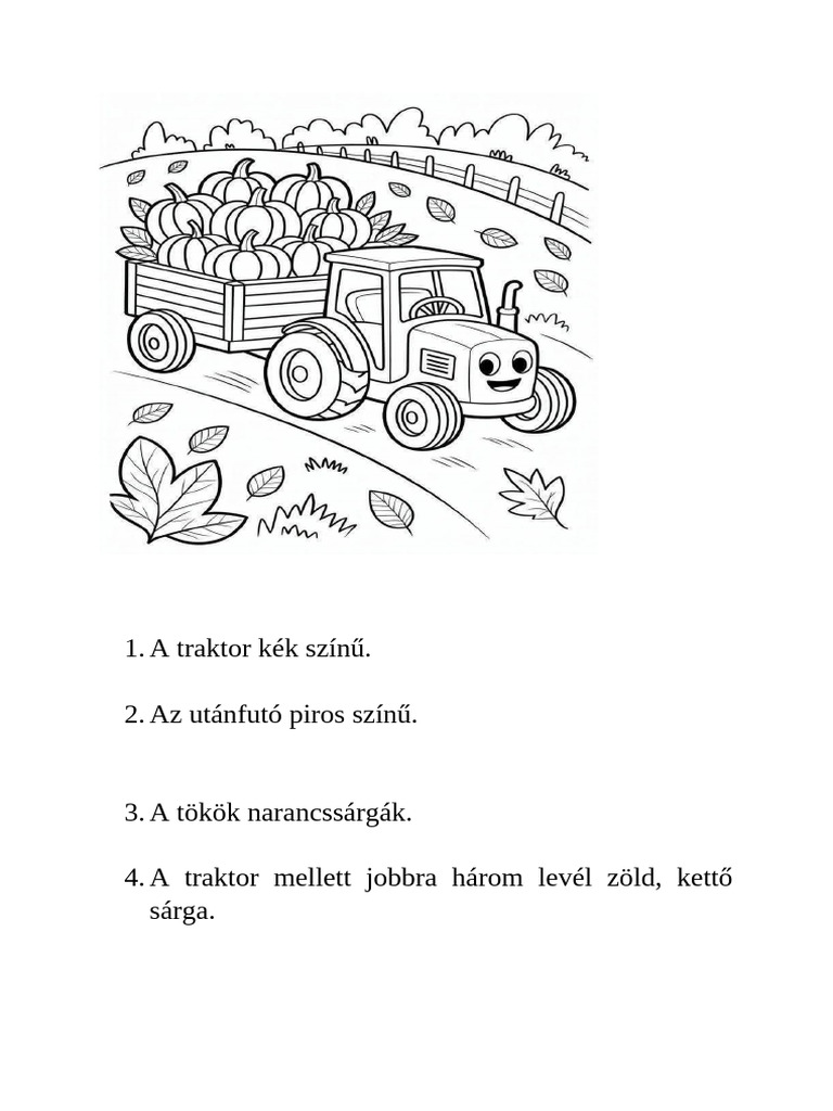 A Traktor Kék Színű | PDF