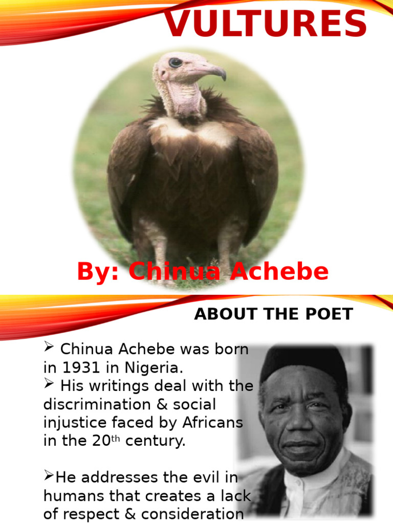 Analysis of Achebe's "Vultures" Poem | PDF