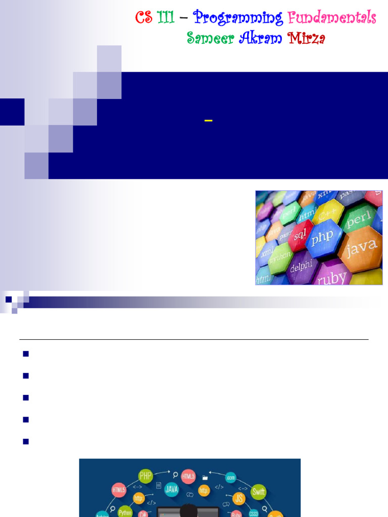 PF Lecture 1 - Programming Language Generations | PDF | Computer ...