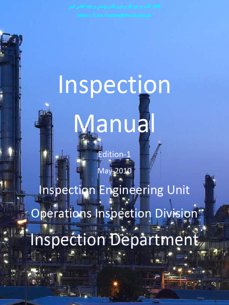 @coatingbook - Inspection Manual | PDF | Corrosion | Nondestructive Testing
