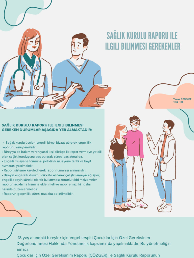 Engelli̇ Bakim Sunum | PDF