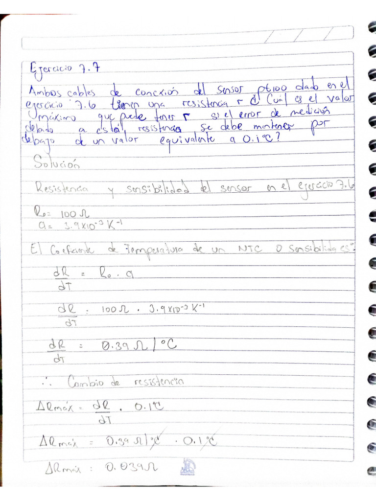 Ejercicio 7.7 Regtien | PDF