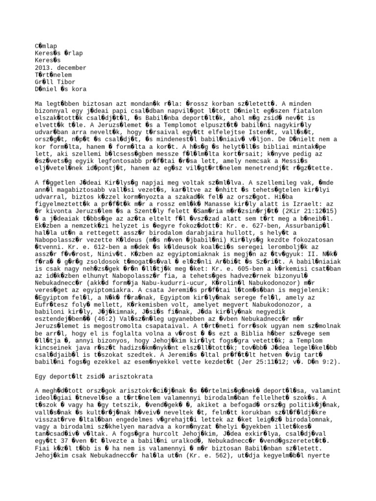 Daniel Es Kora | PDF