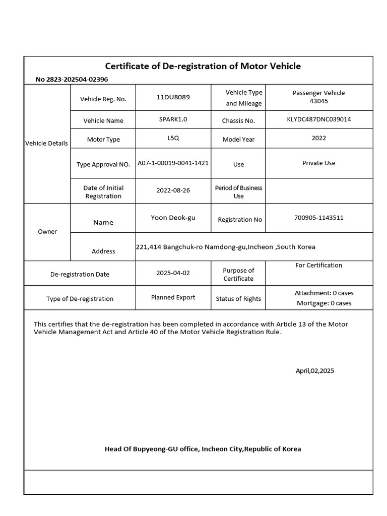 CR DERG NoNo 2823-202504-02396 | PDF