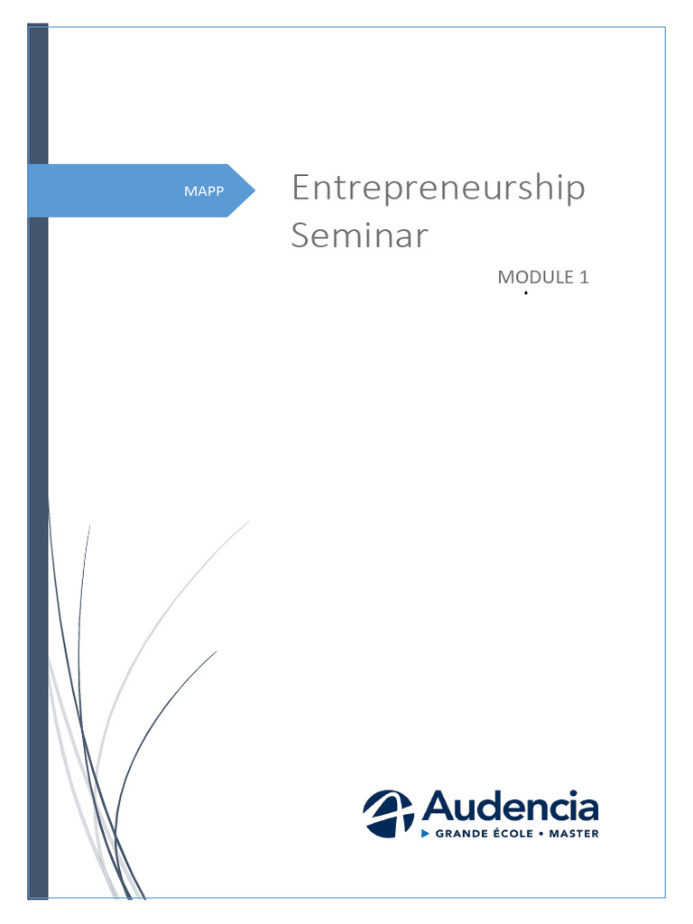 Textbook Mapp Eng Student Module1 | PDF | Entrepreneurship | Sustainability