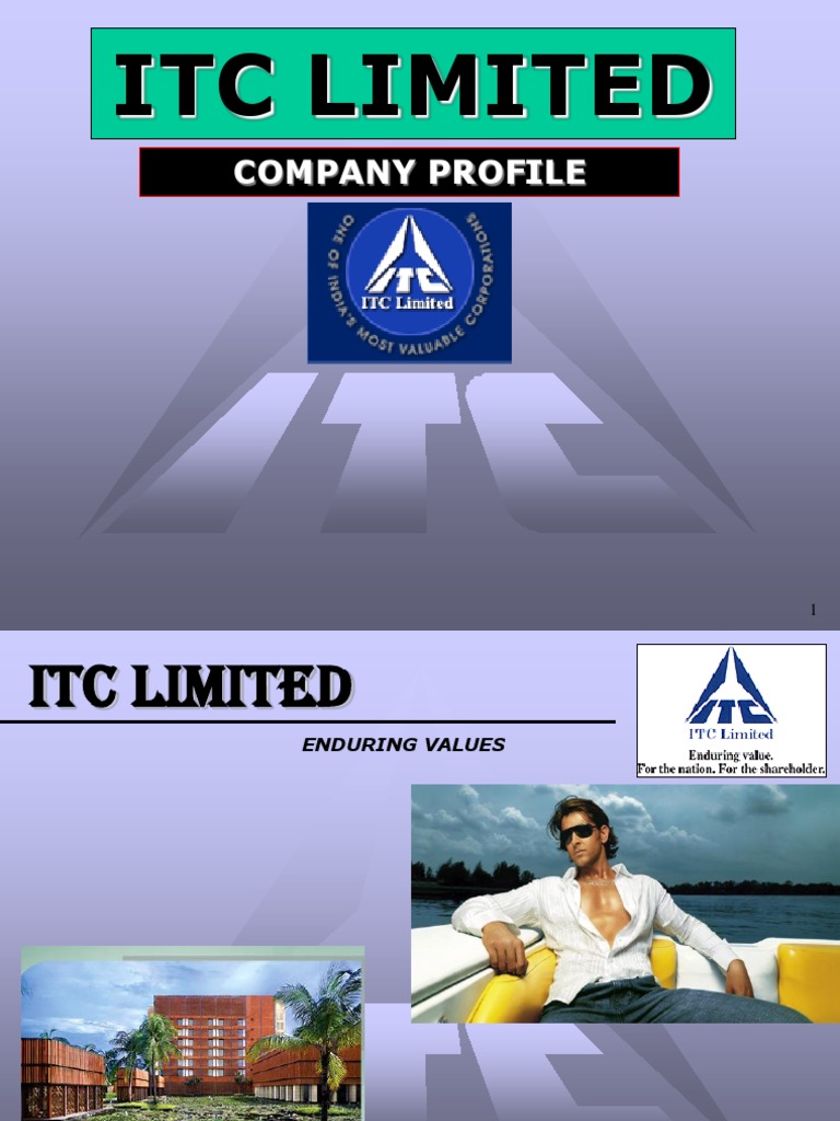 Itc Limited: Company Profile | PDF | Agriculture | Economy (General)