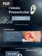Fístula Preauricular: Riesgos y Diagnóstico | PDF | Cirugía | Infección
