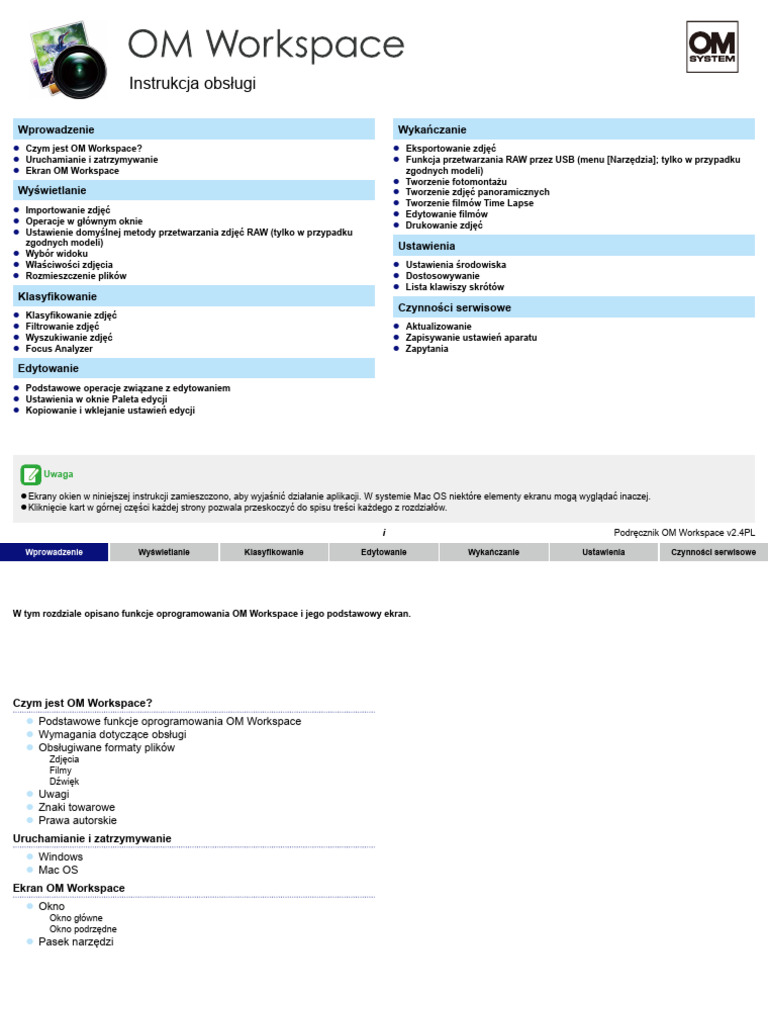 Om Workspace | PDF