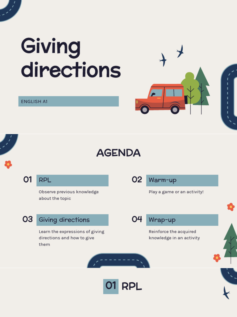 Essential Expressions for Giving Directions | PDF