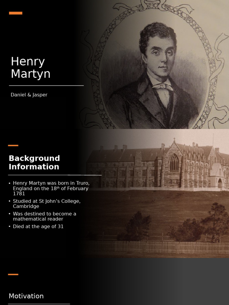 Henry Martyn: Missionary Legacy in India | PDF | Christian Mission ...