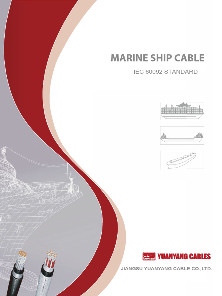 Marine Ship Cable Specifications | PDF | Wire | Electrical Components