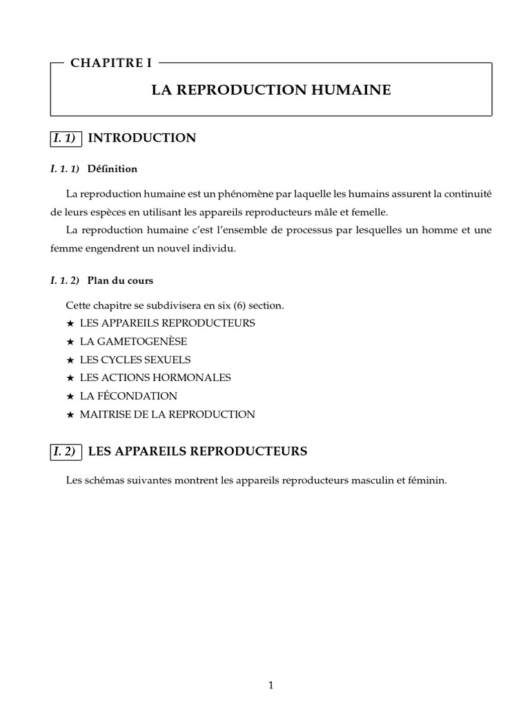 Comprendre la reproduction humaine | PDF | Cycle menstruel | Progestérone