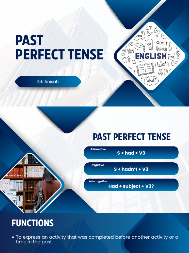 Past Perfect & Past Perfect Progressive Tense | PDF