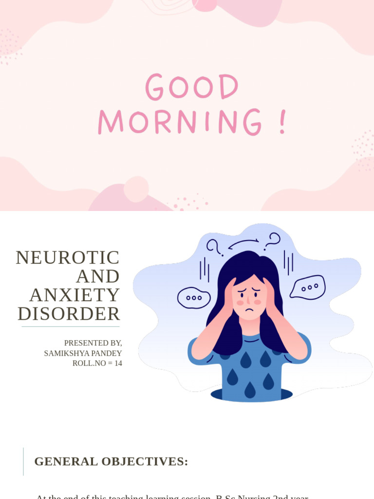 Understanding Neurotic and Anxiety Disorders | PDF | Anxiety | Mental ...