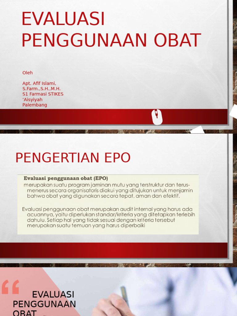 Pharmaceutical Care 8 (Epo) | PDF