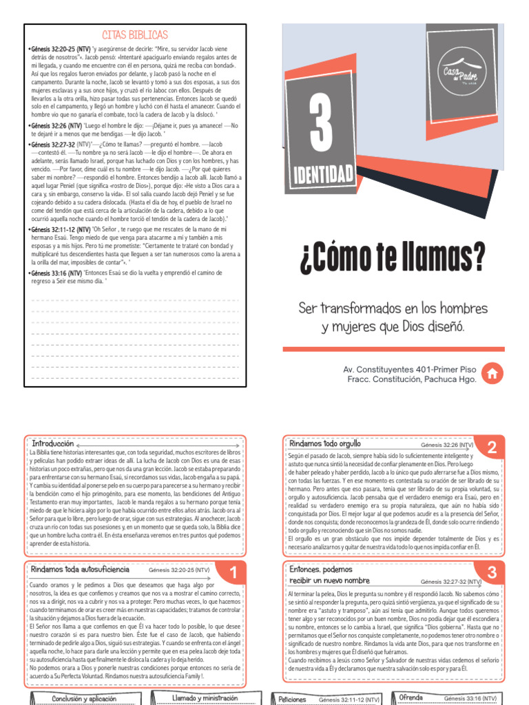 3 Como Te Llamas Redes | PDF | Jacob