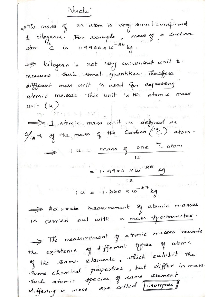 Nuclei Chap.13 | PDF