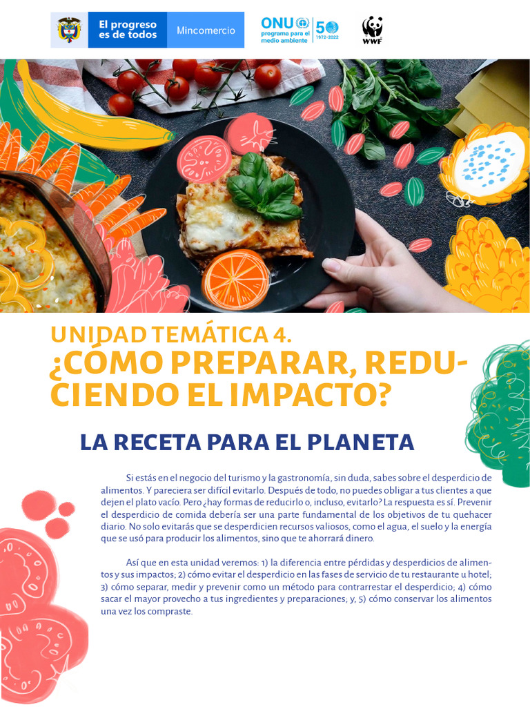 WWF-GS Descargable Modulo4 V1 | PDF | Residuos | Alimentos