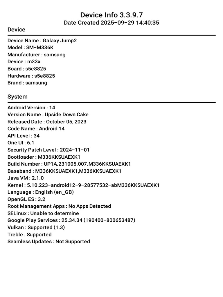 Device Info | PDF | Pixel | Android (Operating System)