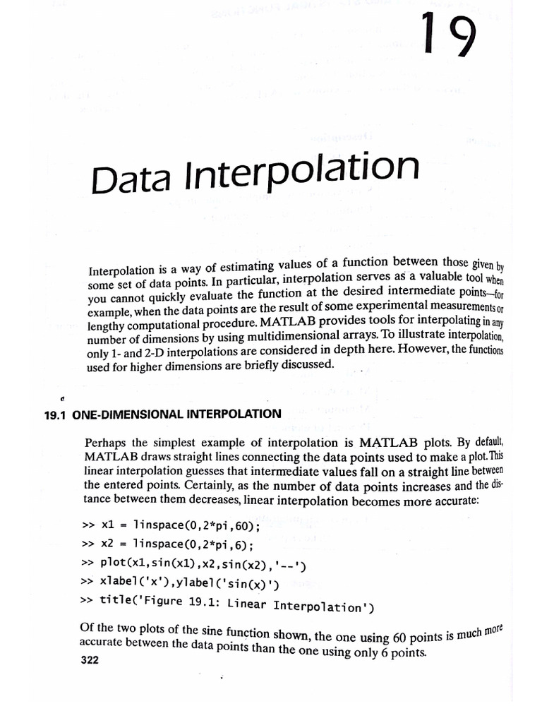 Interpolation | PDF
