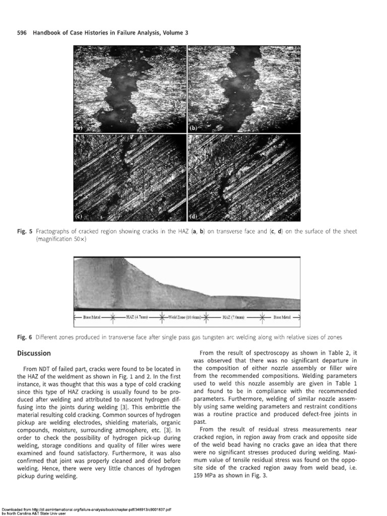 Failure Analysis of HAZ Cracking in Low C-CrMoV Steel Weldment (PT) - 4 ...
