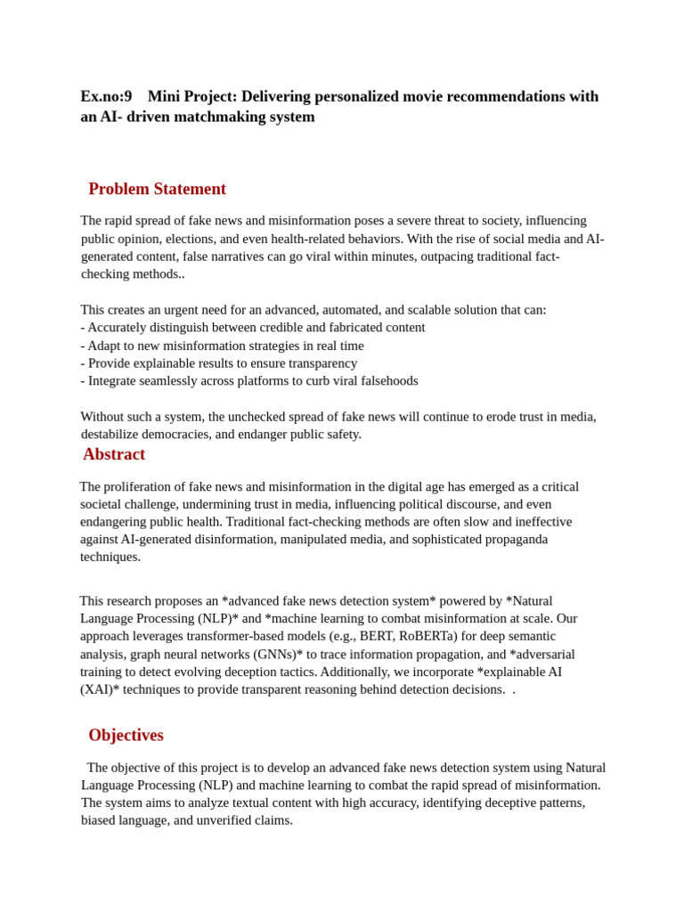 Problem Statement | PDF | Artificial Intelligence | Intelligence (AI ...