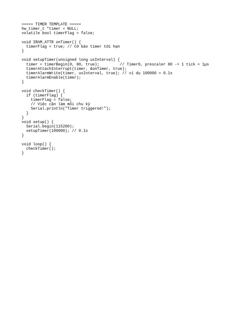 Timer | PDF